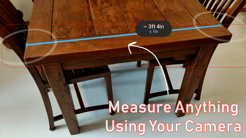 Google Measure App is Now Available for All ARCore Devices