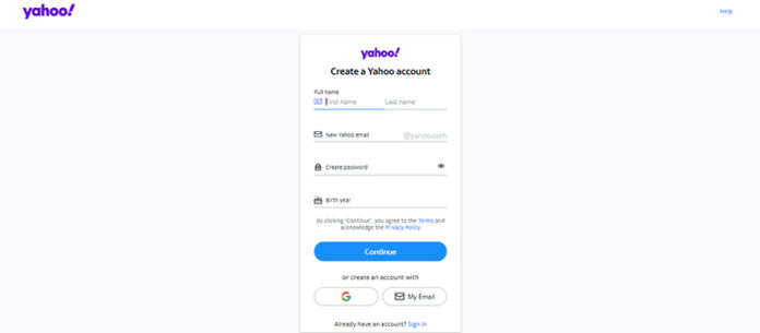 How to Create a Yahoo Mail Account – Tech4Fresher