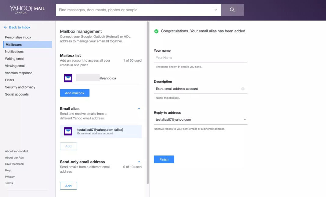 How to Create Yahoo Email Alias – Tech4Fresher