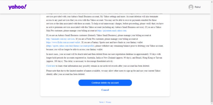 Permanently Delete Your Yahoo Mail Account - Step-by-Step Guide