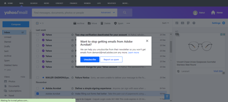 How to Block Unwanted Email Senders in Yahoo Mail