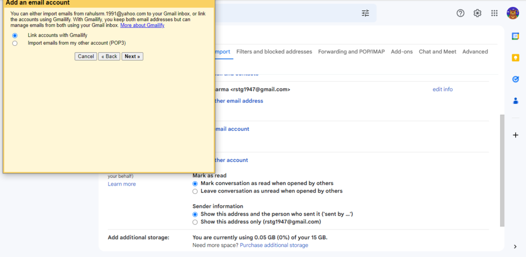 How to Access Yahoo Mail in Gmail – Tech4Fresher