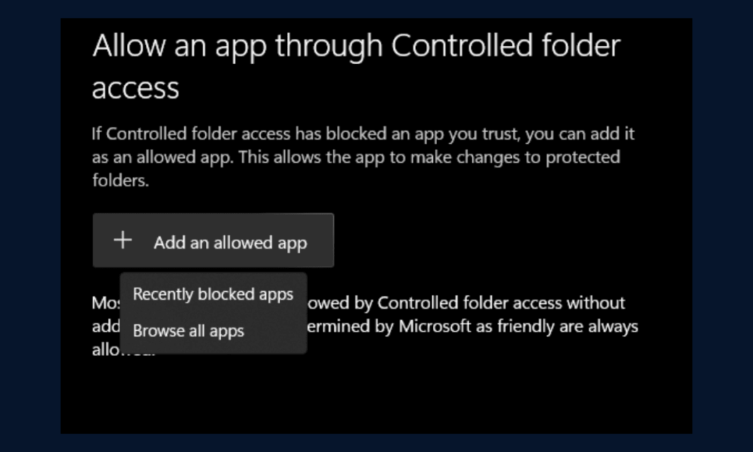 How to Enable Ransomware Protection in Windows 11