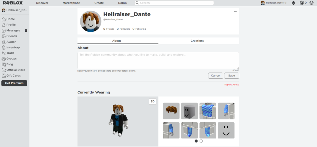 How to Change About Me on Roblox – Tech4Fresher